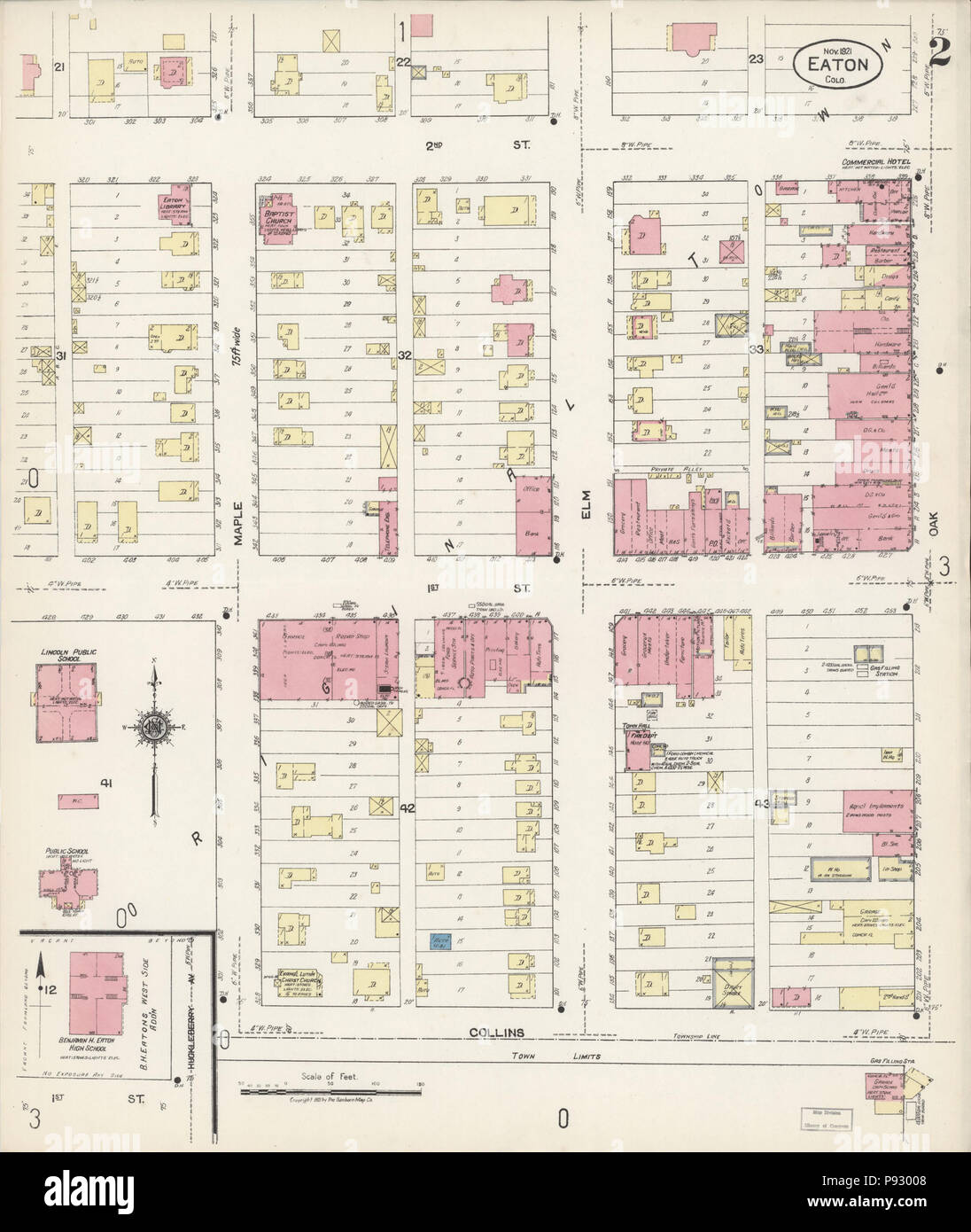 Weld county map hi-res stock photography and images - Alamy