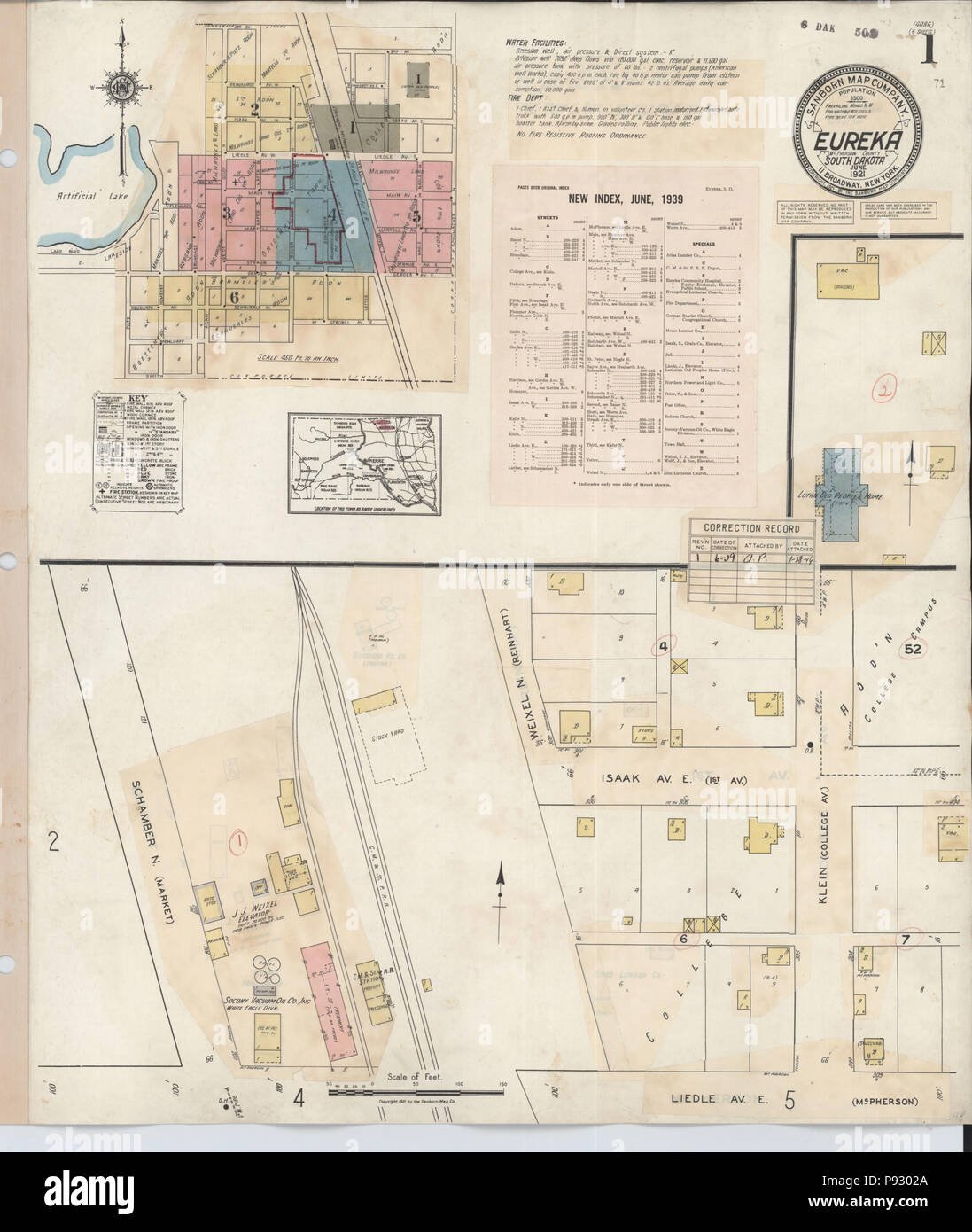 Map of eureka hi-res stock photography and images - Alamy