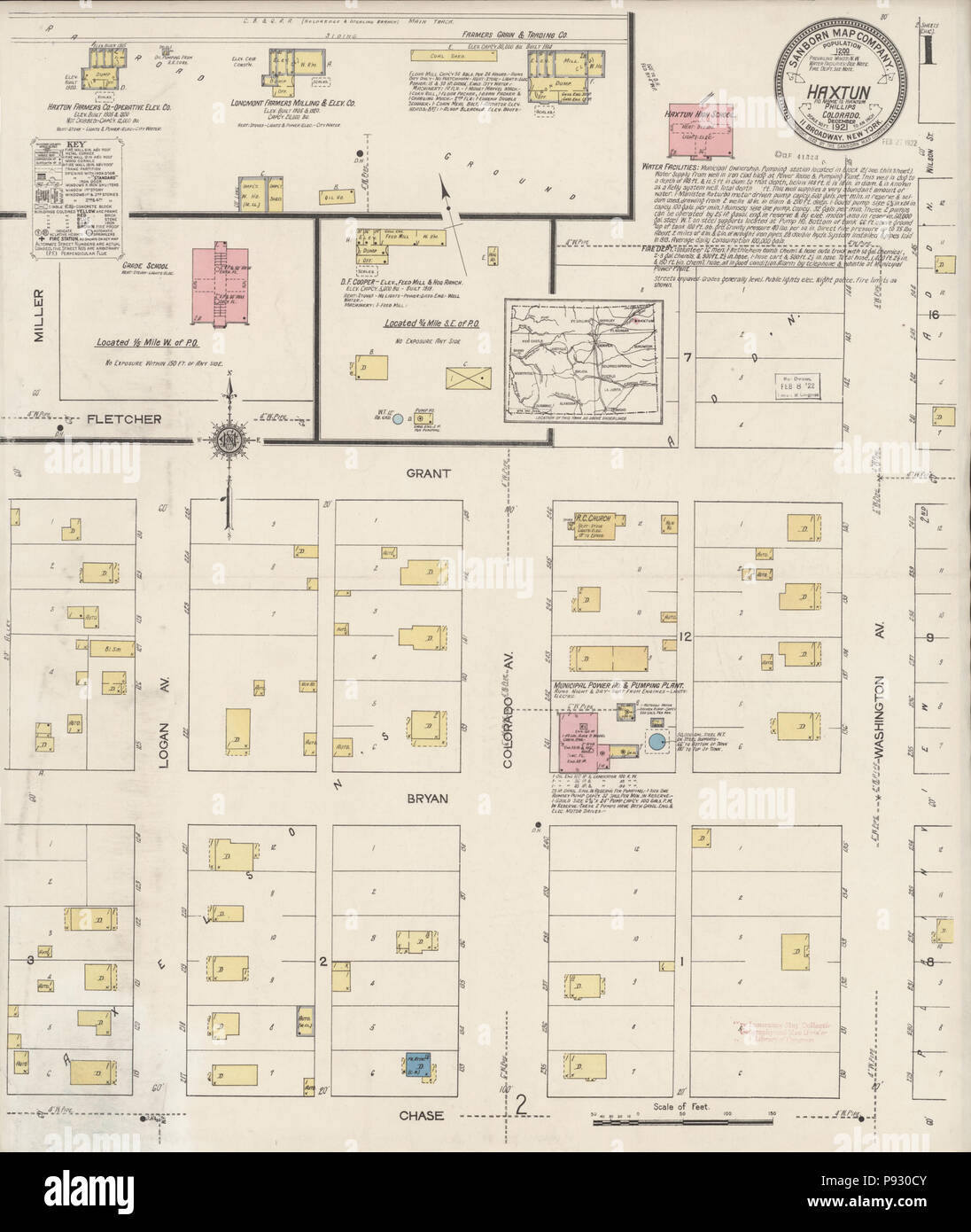 Map of phillips hi-res stock photography and images - Alamy
