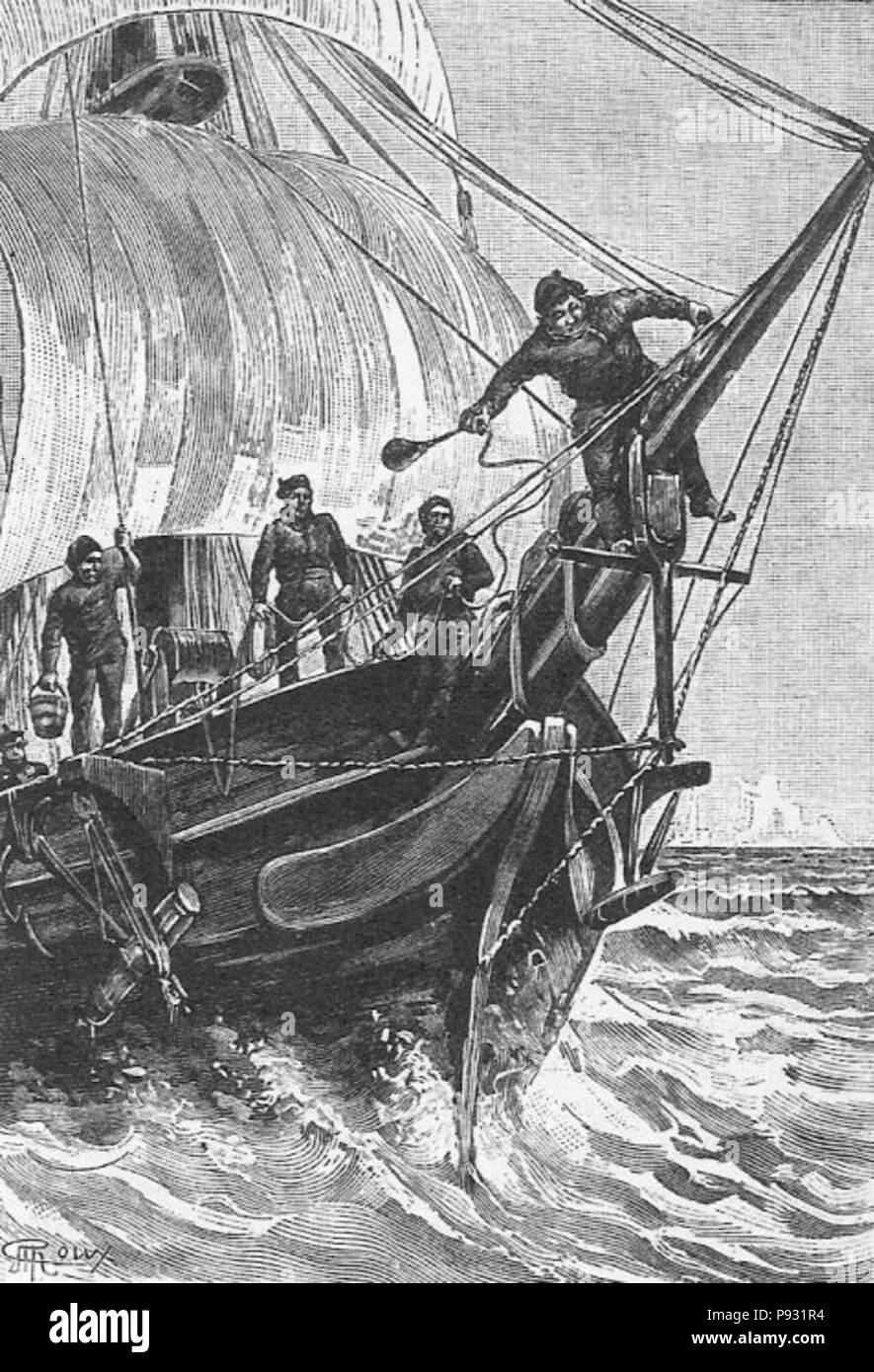 . 6 'The Sphinx of the Ice Fields' by George Roux 31 Stock Photo - Alamy