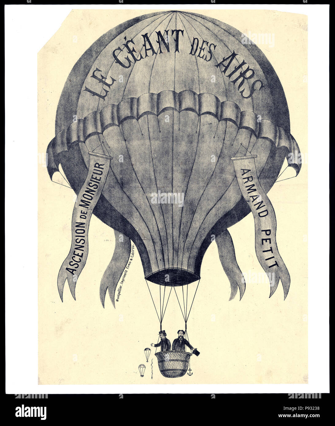 Le geant hot air balloon hi-res stock photography and images - Alamy
