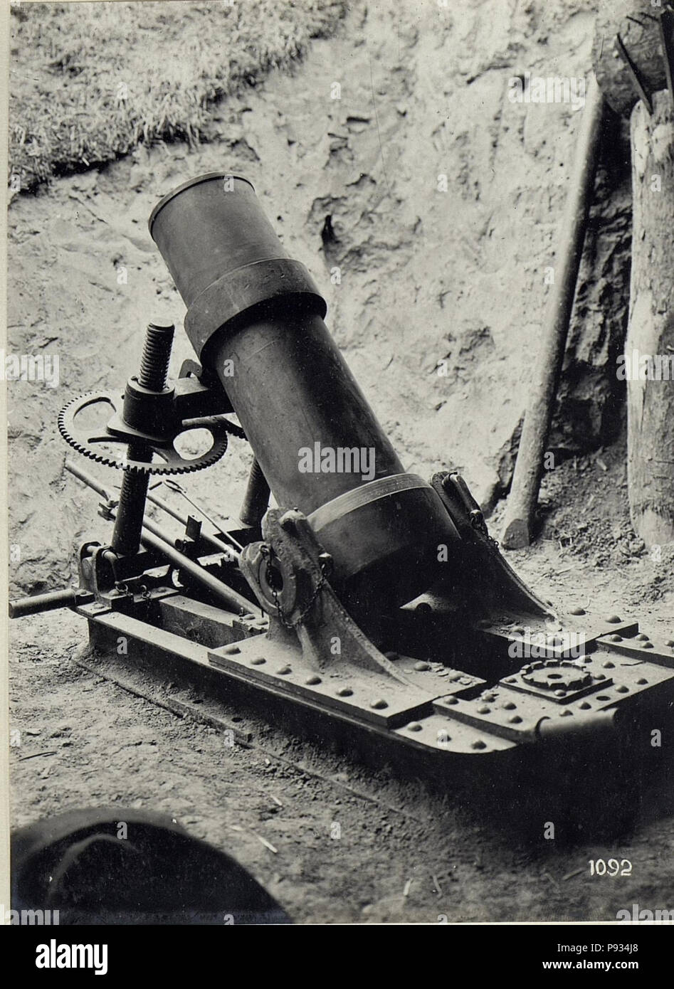 517 Schwere Minenwerfer, möglicherweise nahe eines Schiessstandes bei ...