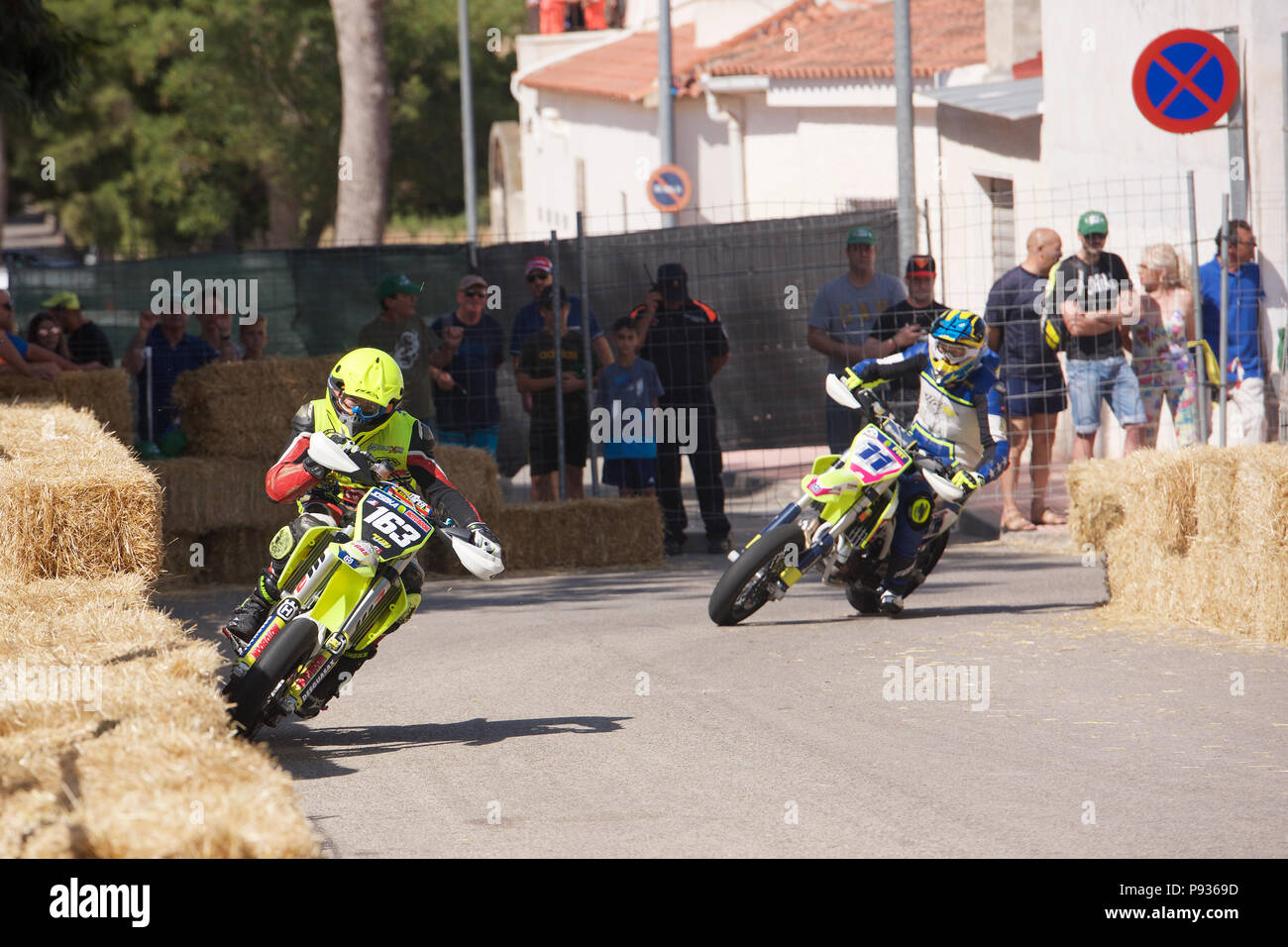 Supermoto motorcycle racing hi-res stock photography and images - Alamy