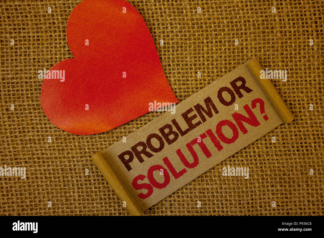 Word writing text Problem Or Solution Question. Business concept for ...