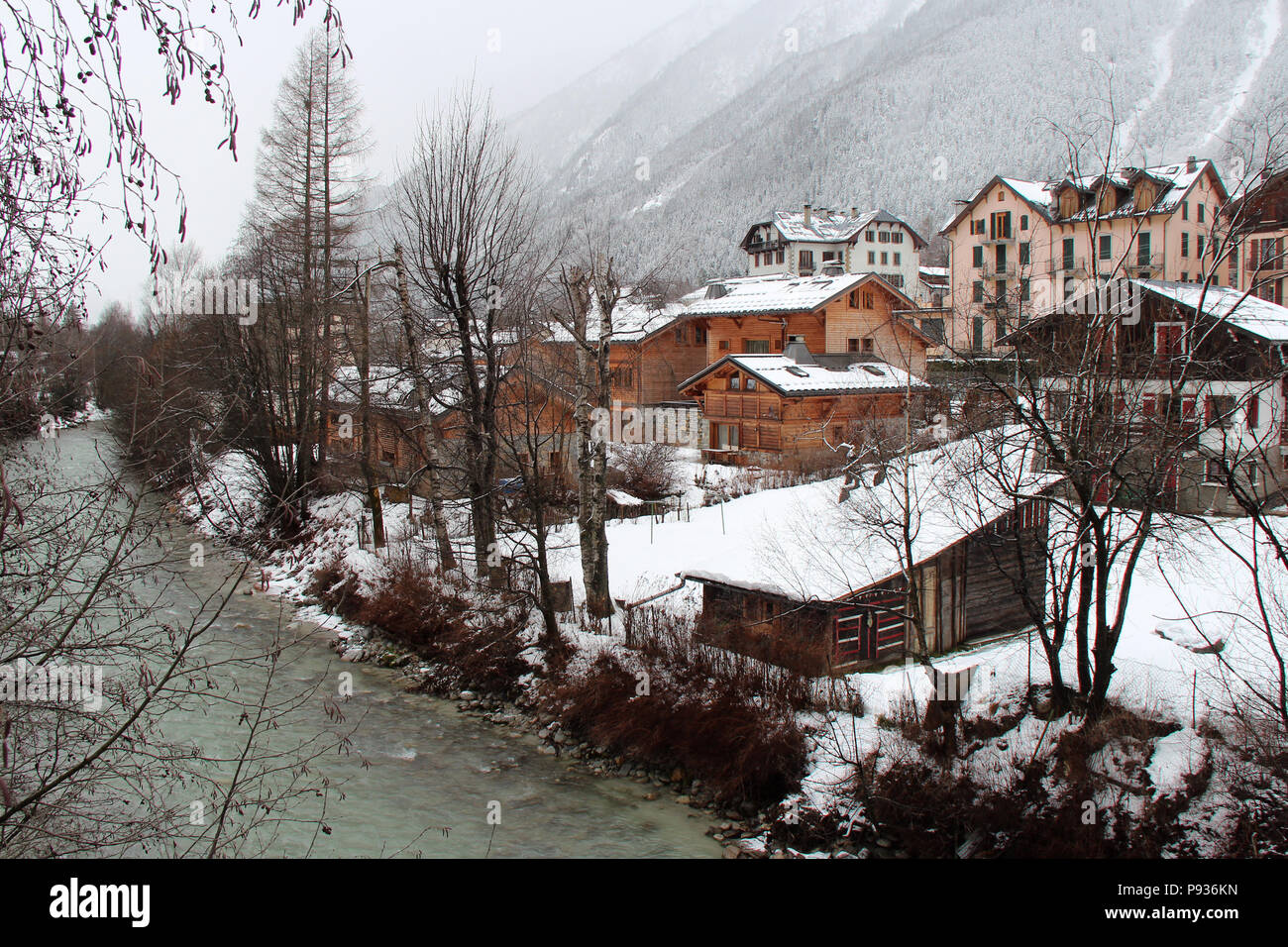 Chamonix hiver hi-res stock photography and images - Alamy