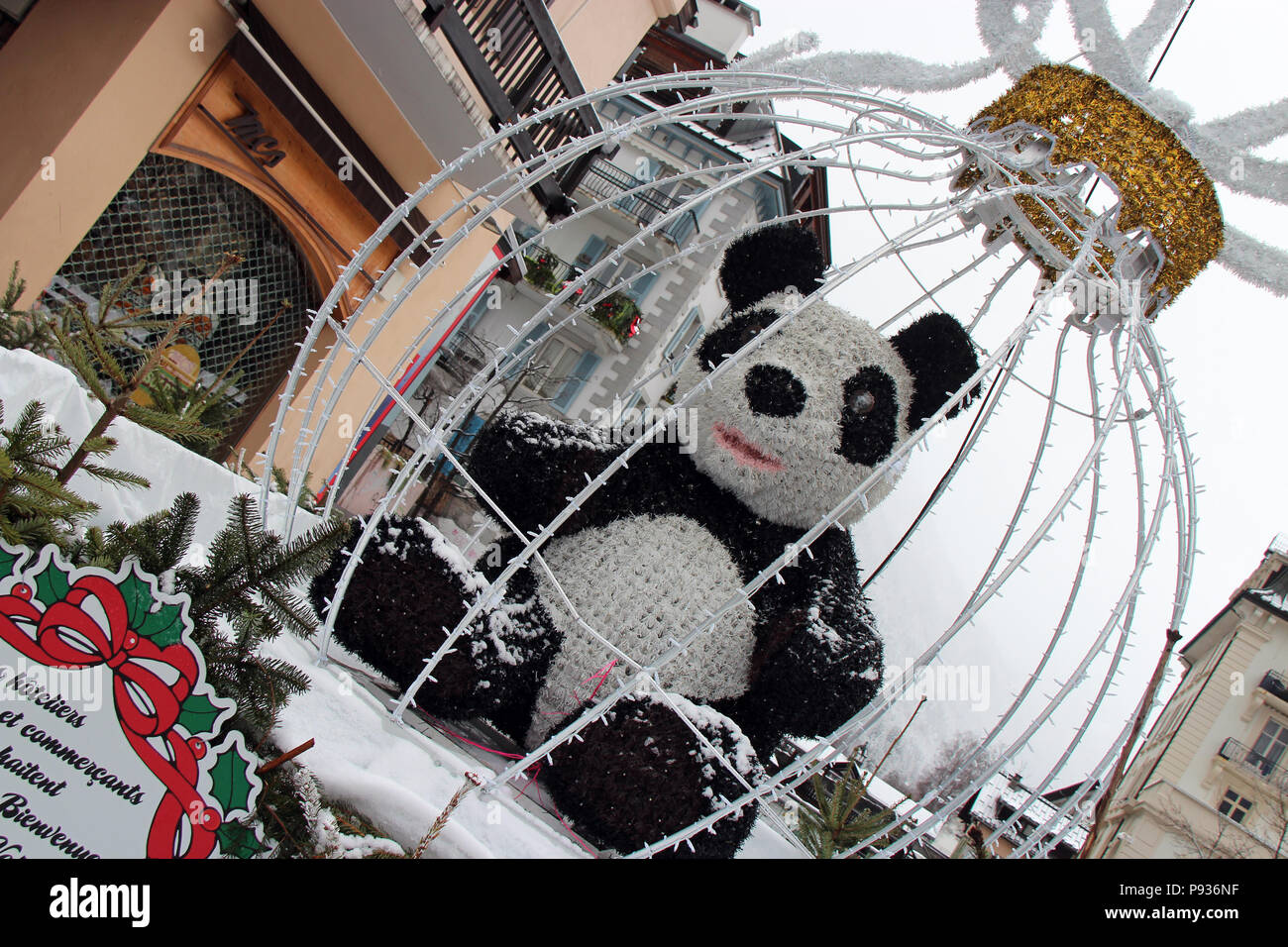Chamonix christmas hi-res stock photography and images - Alamy