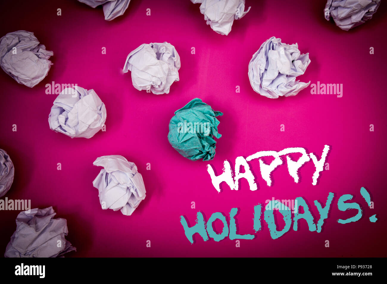 Text sign showing Happy Holidays Motivational Call. Conceptual photo ...