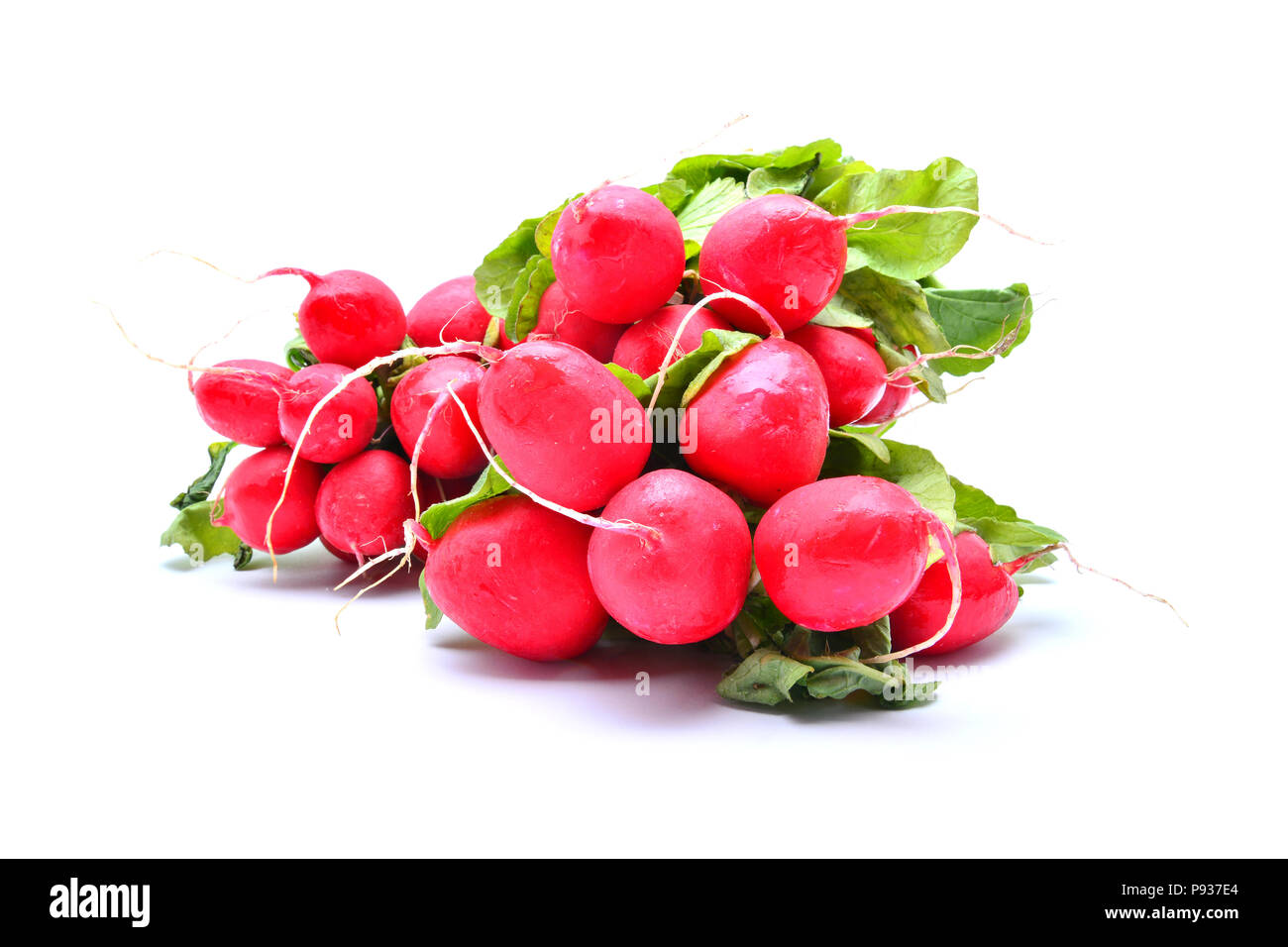 radish isolated on white background Stock Photo - Alamy