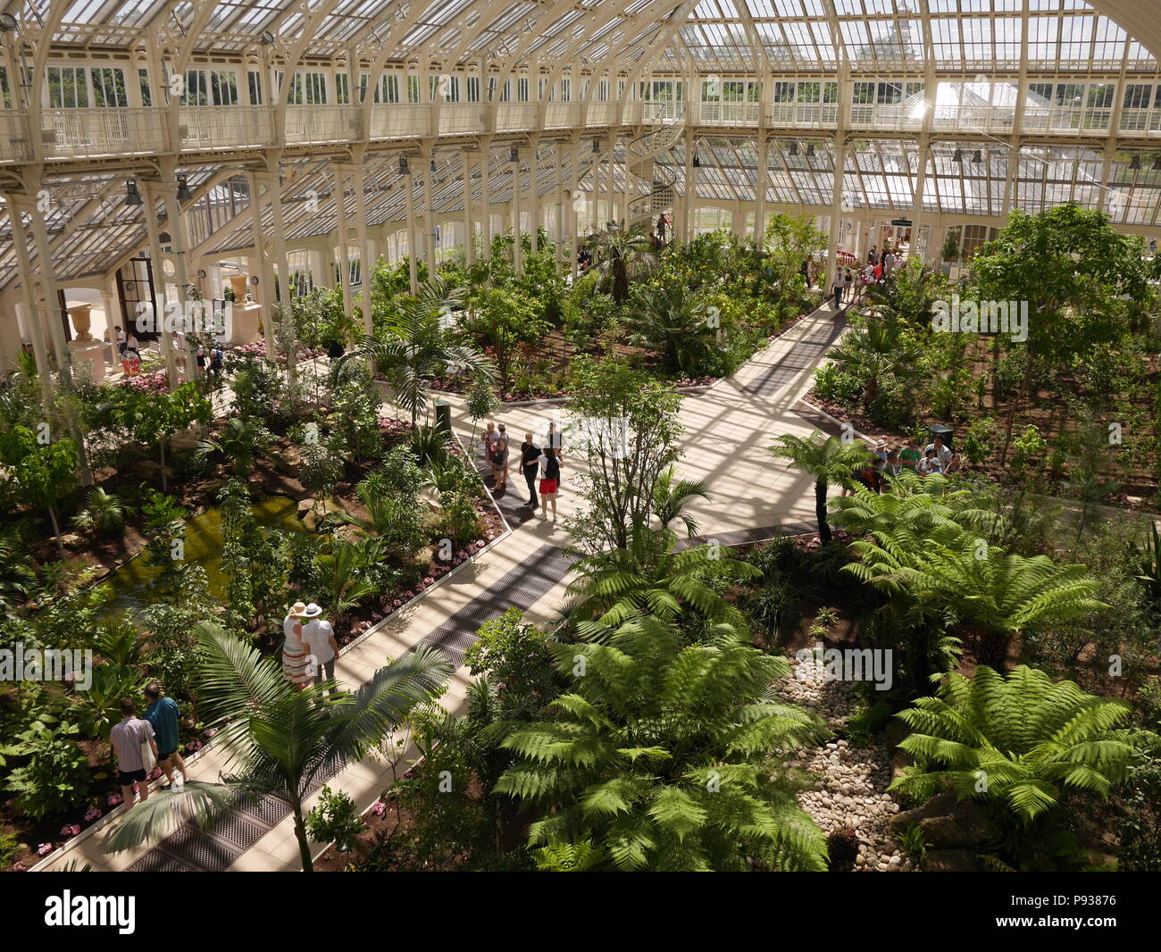 Temperate House Kew Gardens London Stock Photo - Alamy