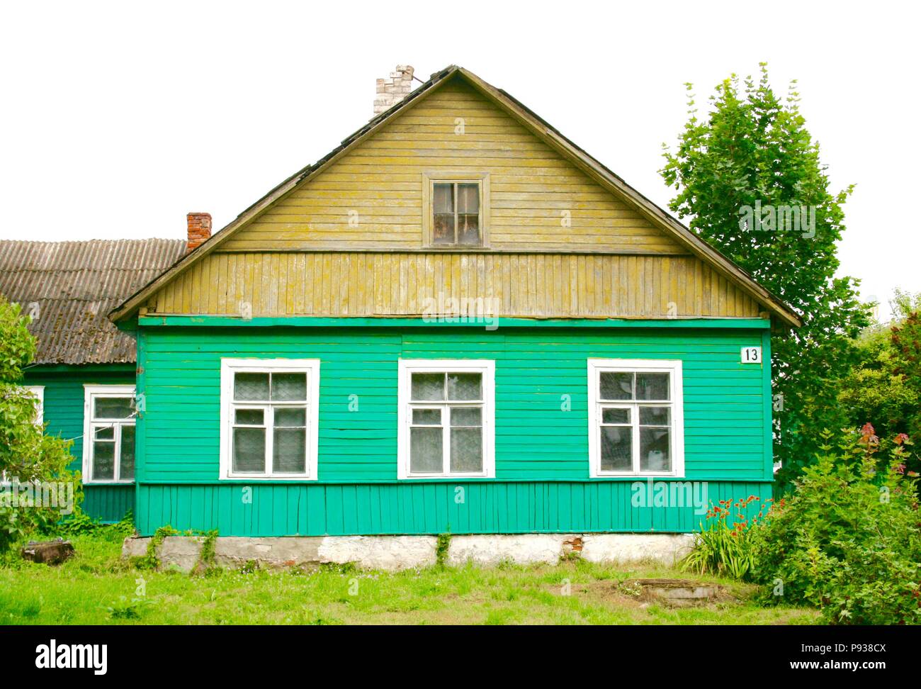 Wooden karaim house hi-res stock photography and images - Alamy