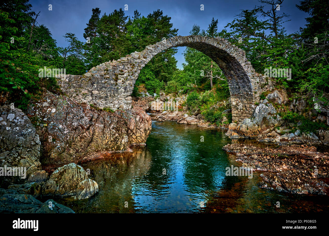 Scottish village carrbridge hi-res stock photography and images - Alamy