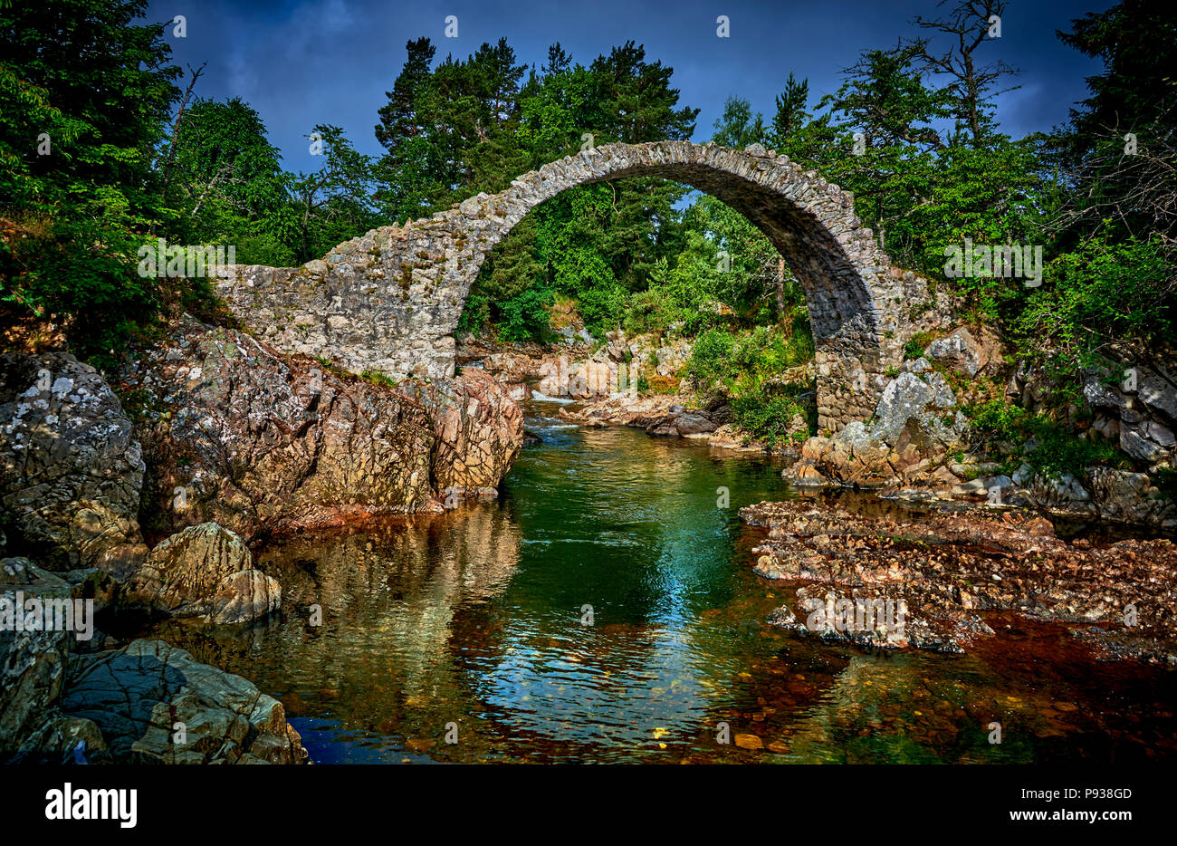 Scottish village carrbridge hi-res stock photography and images - Alamy