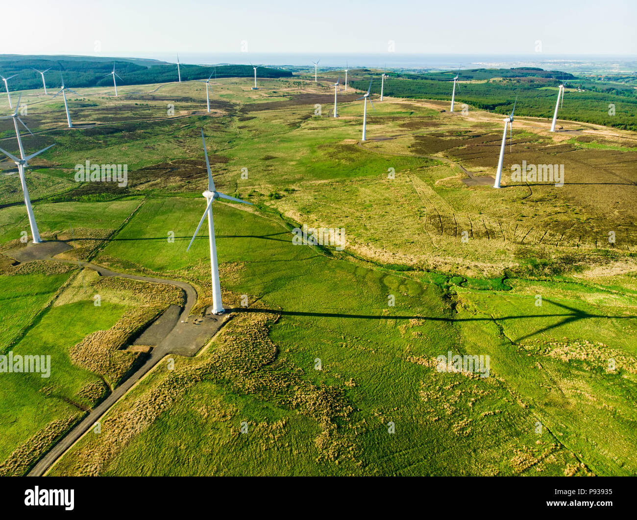 Ireland county galway connemara region peat hi-res stock photography ...