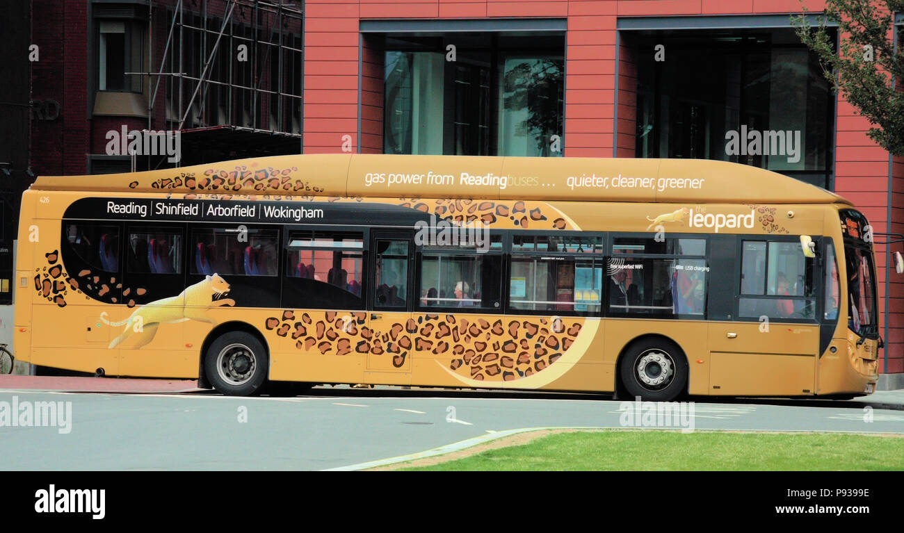 Reading has a system of buses which are colour coded according to their ...