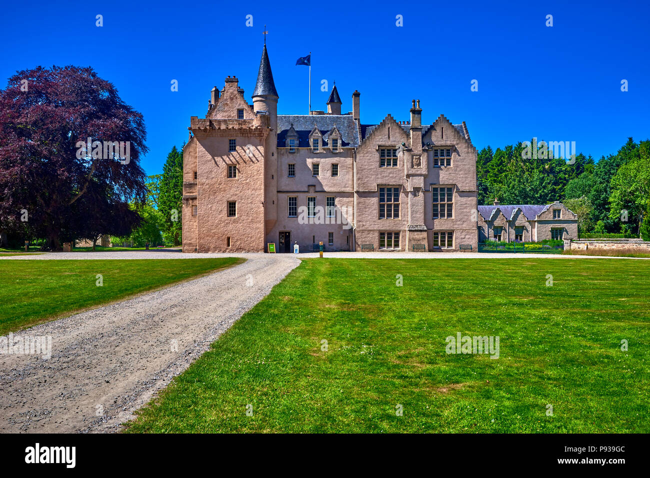 Brodie Castle (SC18 Stock Photo - Alamy