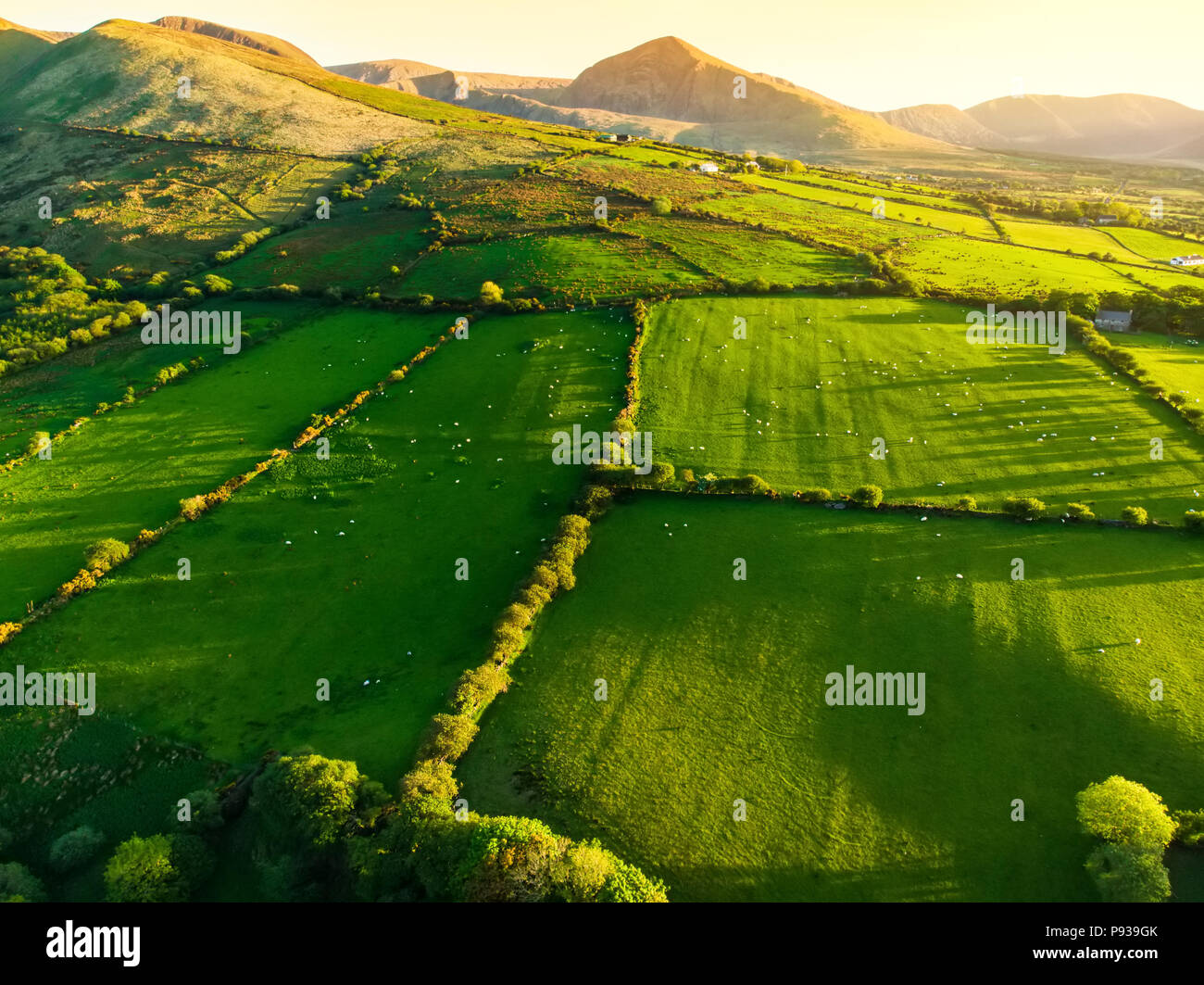 Ireland landscape aerial hi-res stock photography and images - Alamy