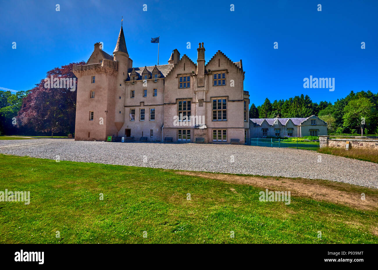 Brodie Castle (SC18 Stock Photo - Alamy