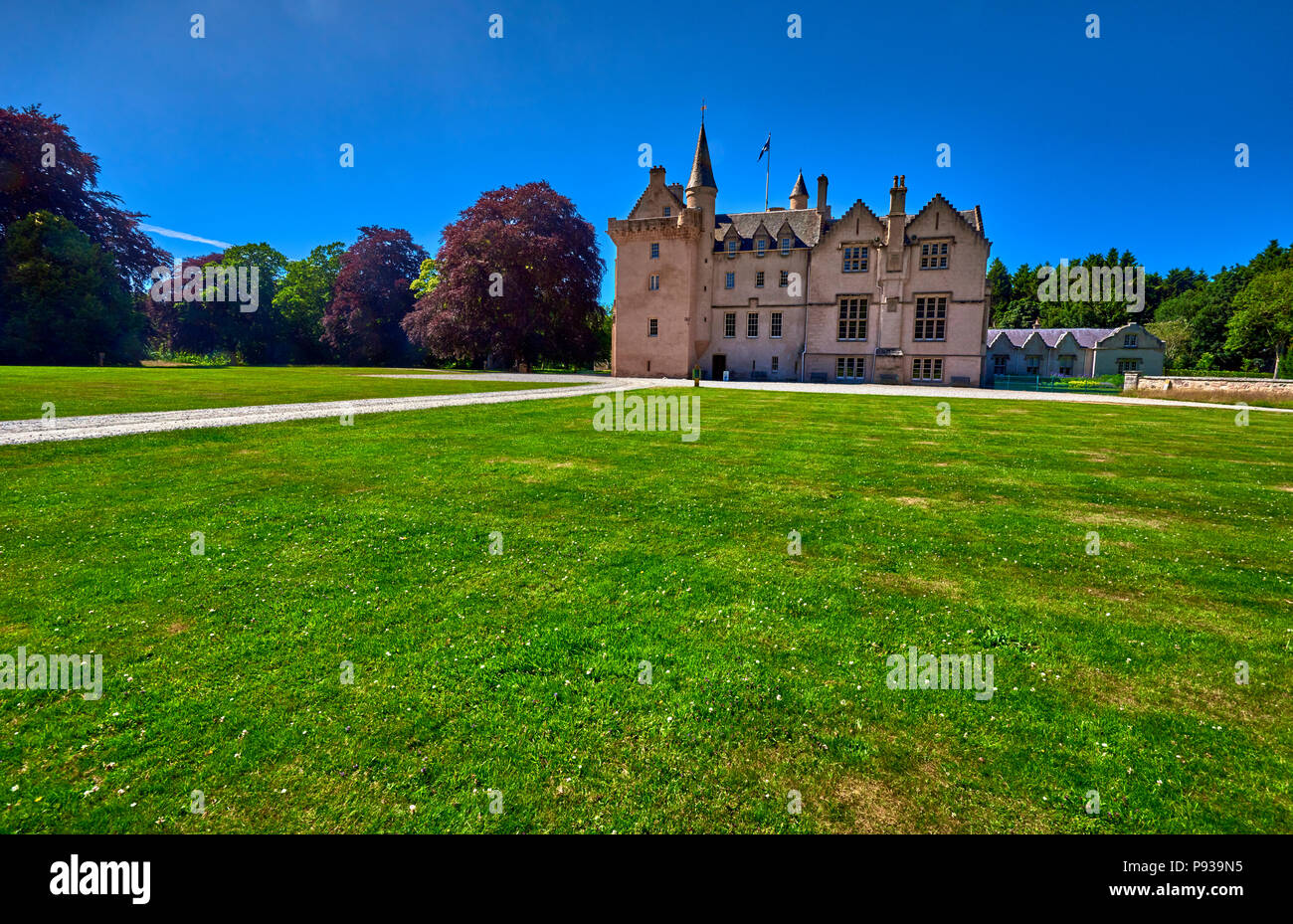 Brodie Castle (SC18 Stock Photo - Alamy