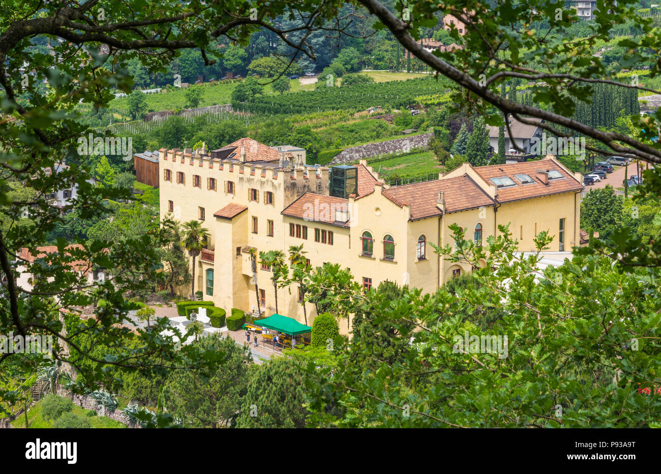 The Gardens of Trauttmansdorff Castle, Meran (Merano),South tyrol ...
