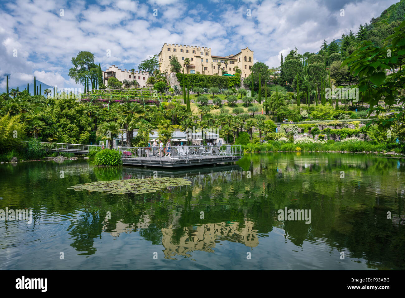 The Gardens of Trauttmansdorff Castle, Meran (Merano),South tyrol ...