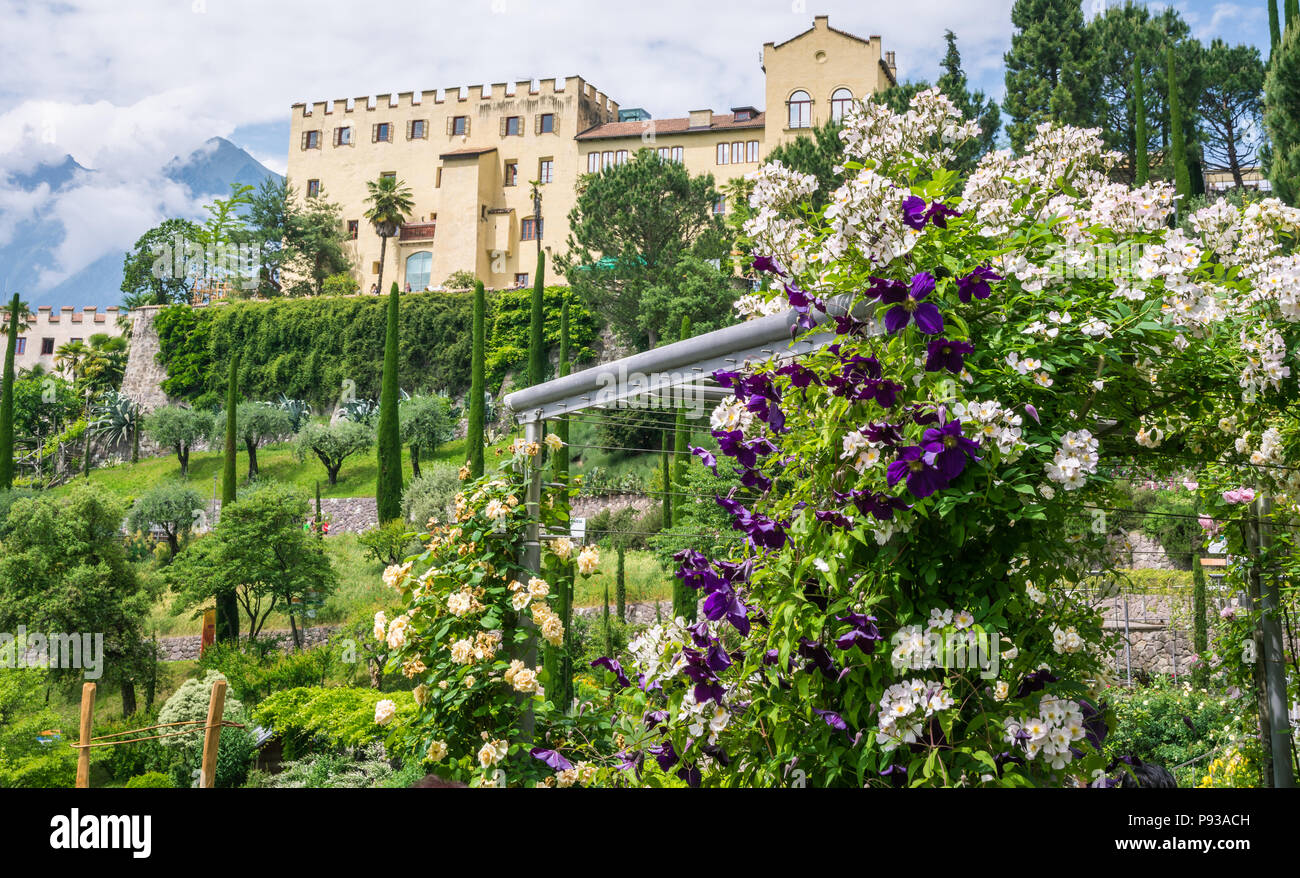 The Gardens of Trauttmansdorff Castle, Meran (Merano),South tyrol ...