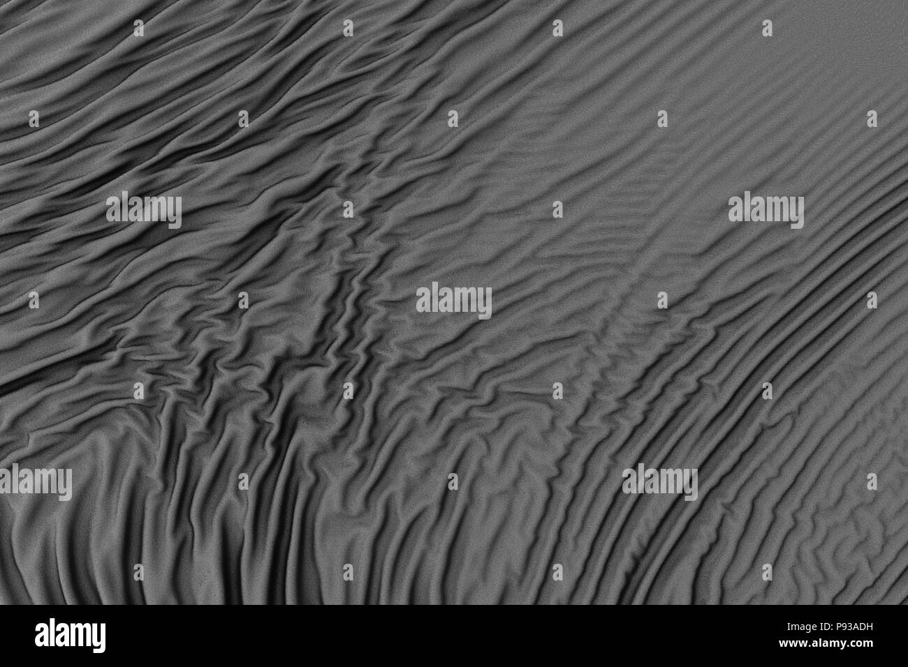 Black fabric folds. 3d render Stock Photo - Alamy