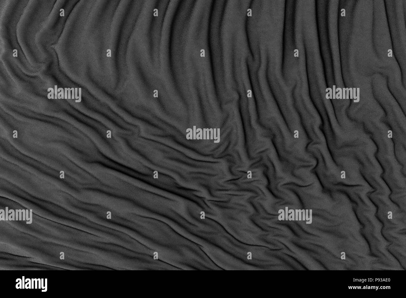 Black fabric folds. 3d render Stock Photo - Alamy