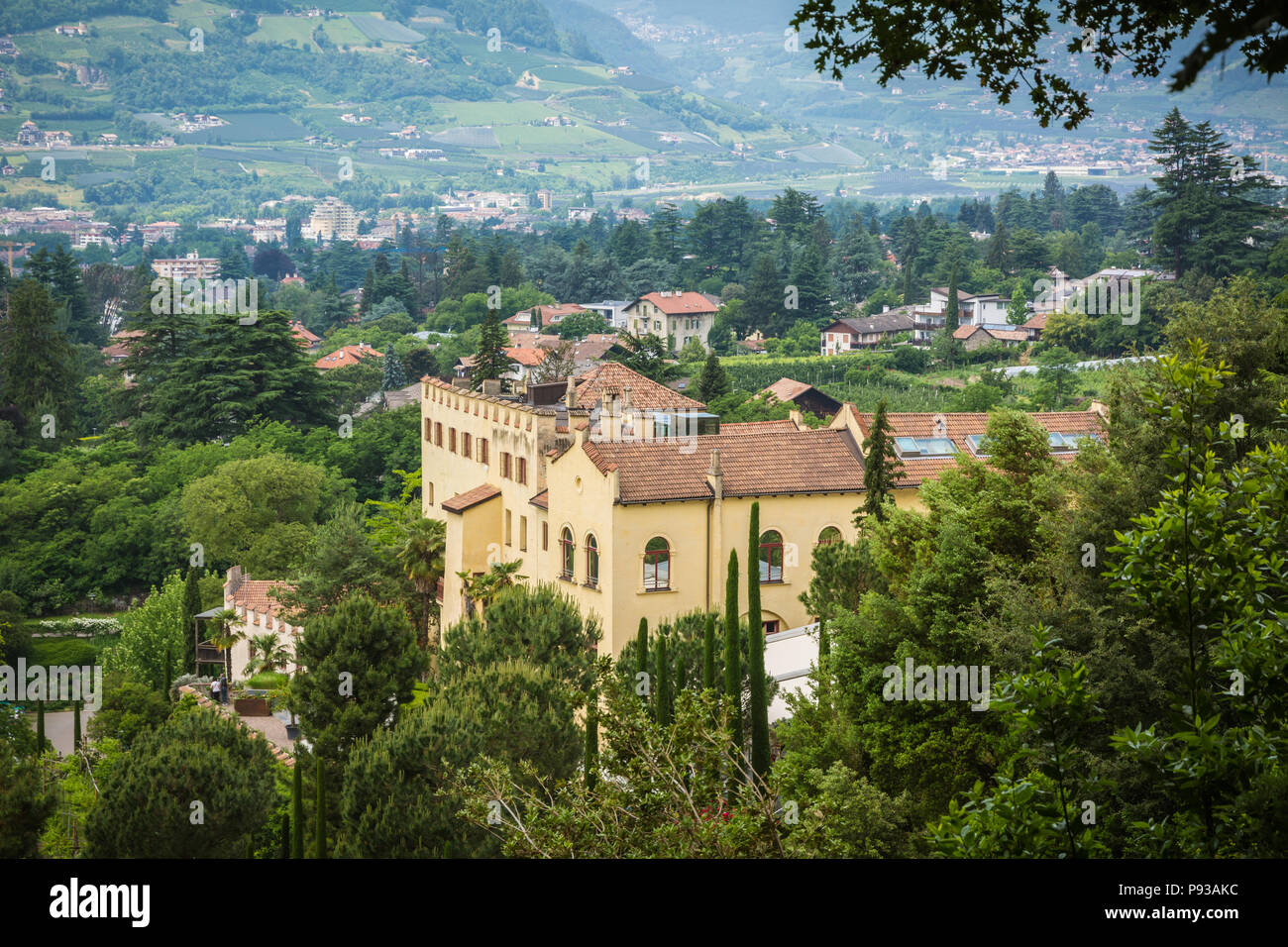 The Gardens of Trauttmansdorff Castle, Meran (Merano),South tyrol ...