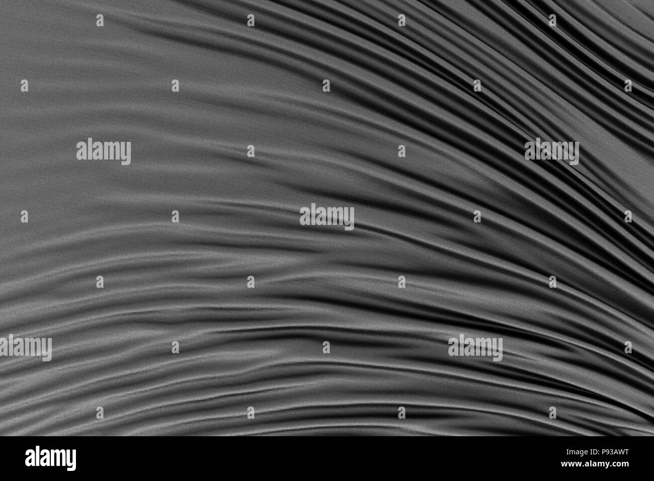 Black fabric folds. 3d render Stock Photo - Alamy