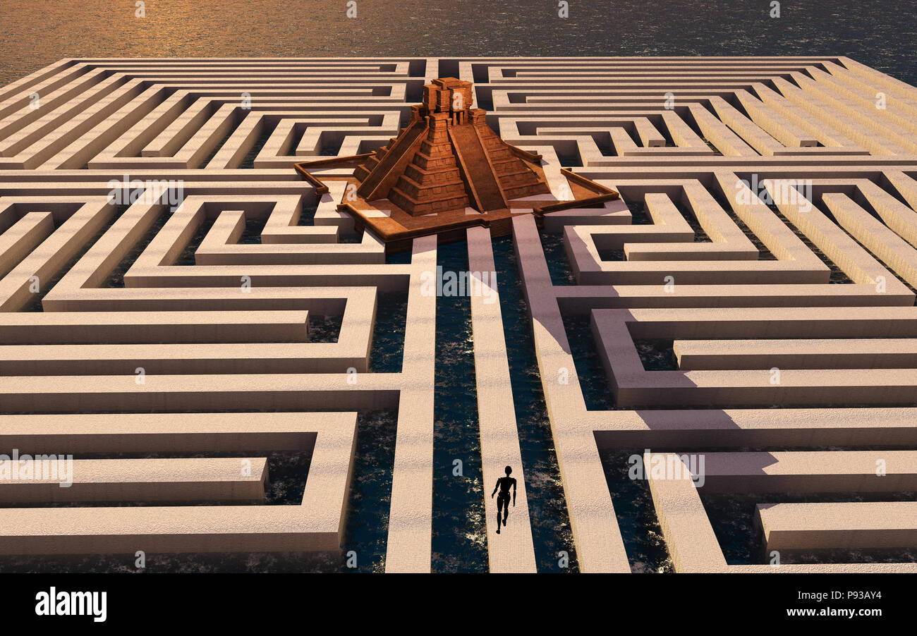 Scifi temple hi-res stock photography and images - Alamy