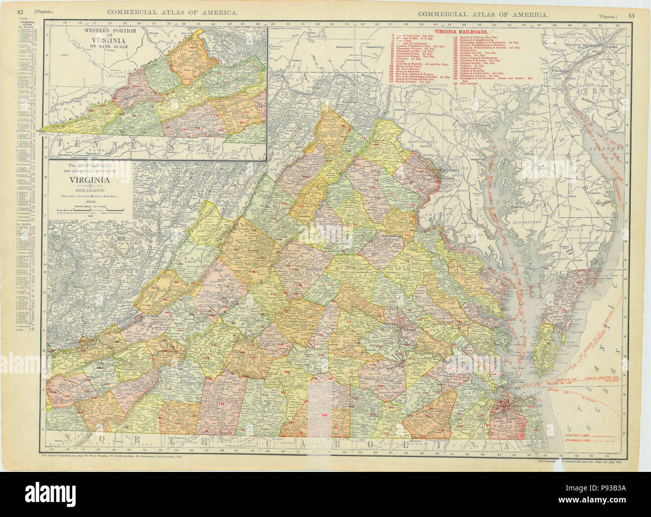 Early virginia map hi-res stock photography and images - Alamy