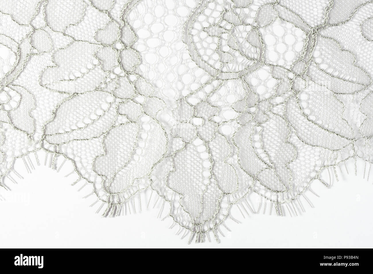 The edge of lace. Closeup Stock Photo - Alamy