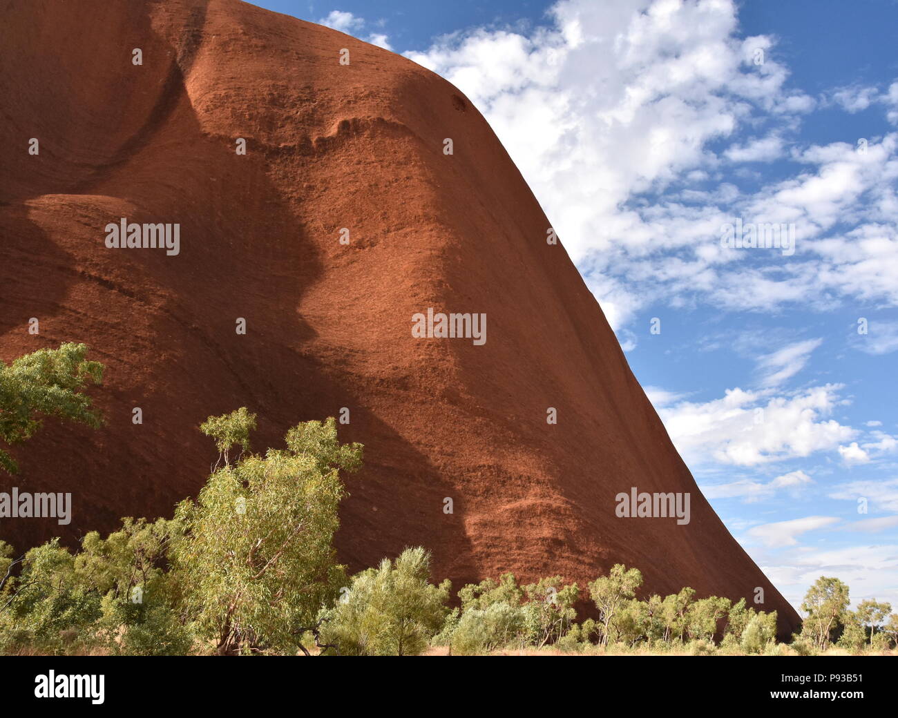Yulara, Australia - Jun 10, 2018. The scenery landscape of Uluru known ...