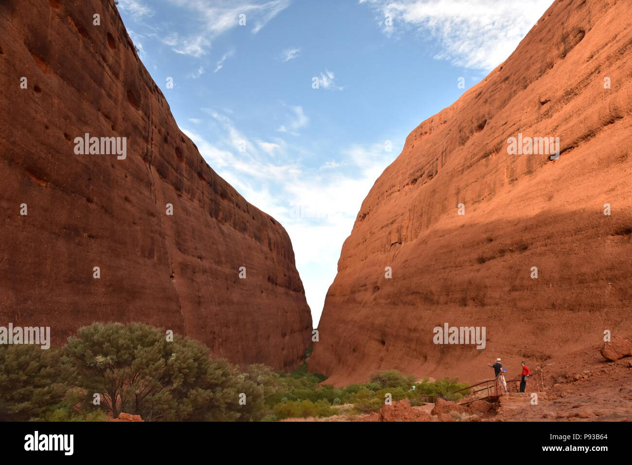 Yulara, Australia - Jun 10, 2018. The scenery landscape of Kata Tjuta ...
