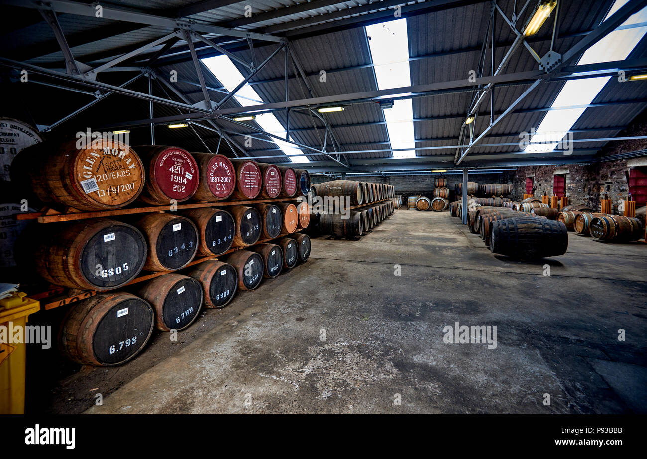 Glen Moray Distillery (SC18 Stock Photo - Alamy