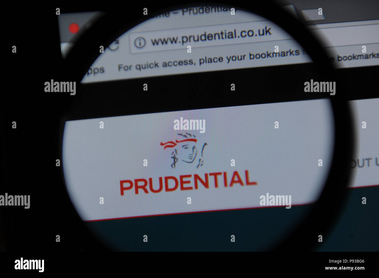 Prudential logo hi-res stock photography and images - Alamy