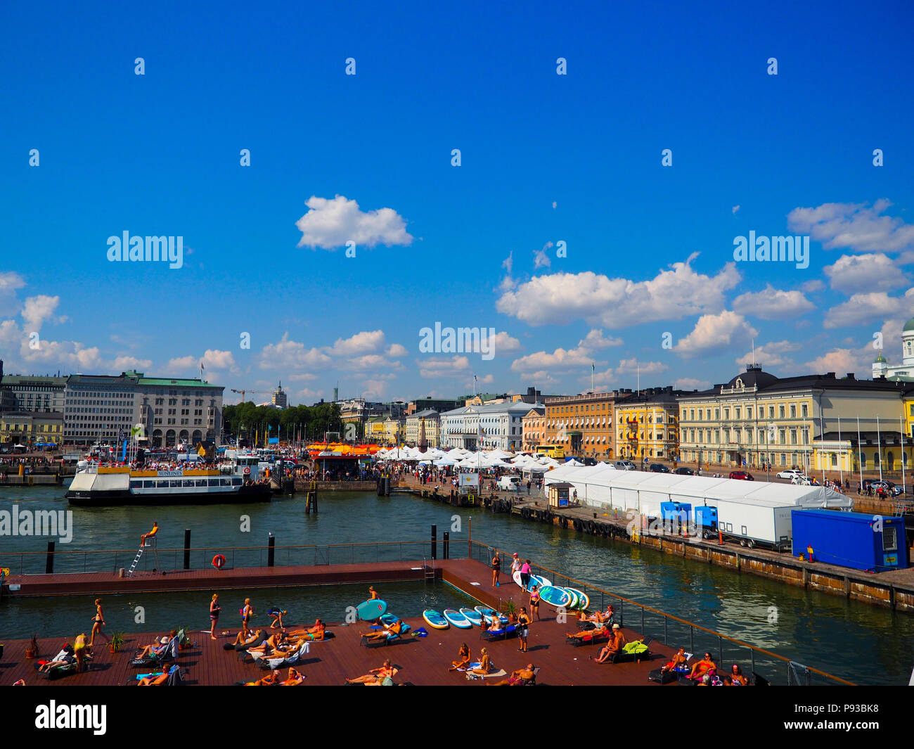 Sea pool Helsinki Stock Photo - Alamy