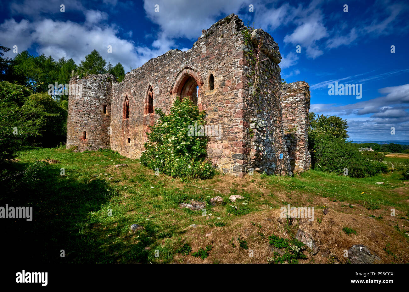 Rait Castle (SC18 Stock Photo - Alamy