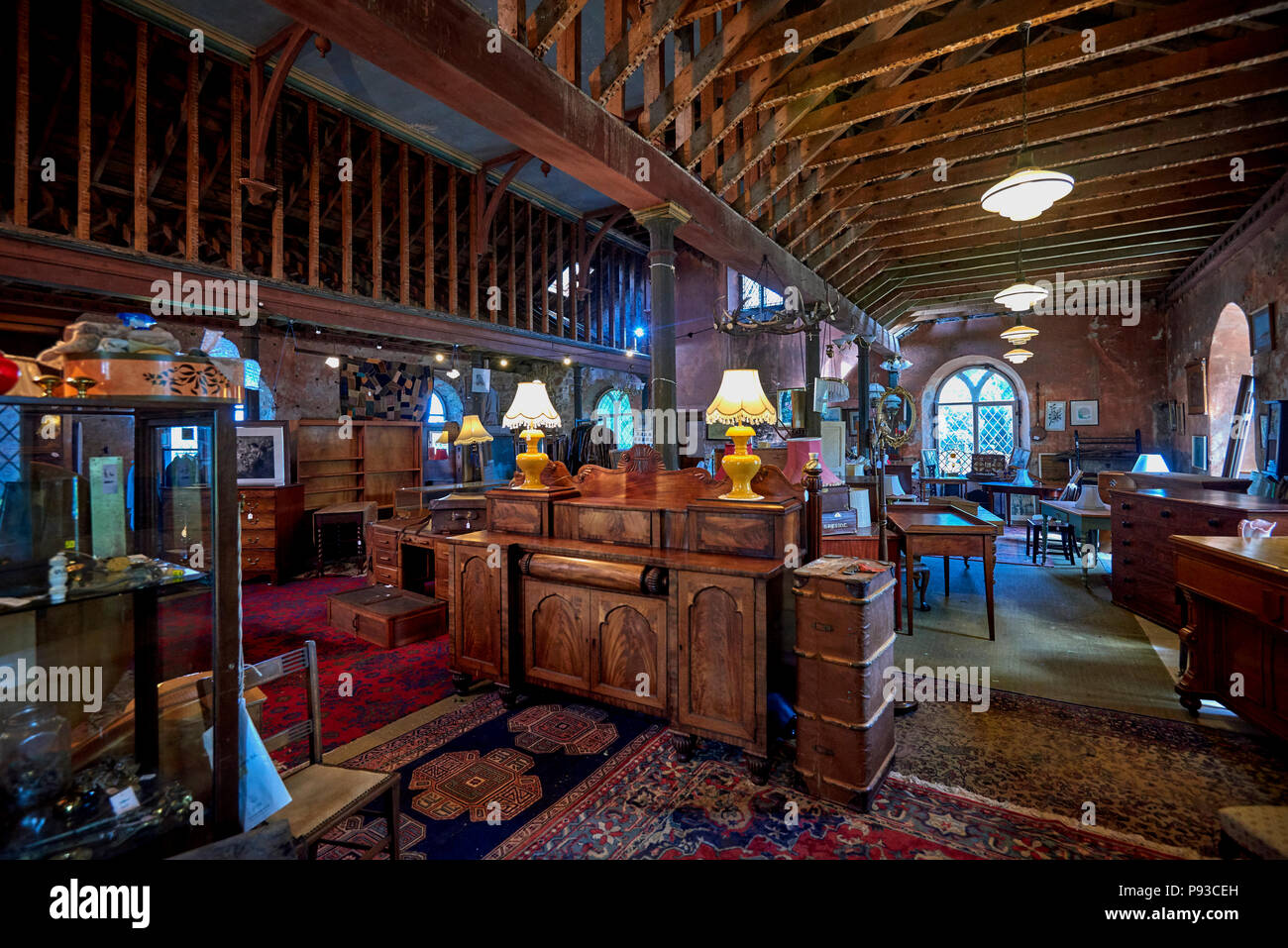 Auldearn Antiques (SC18 Stock Photo - Alamy