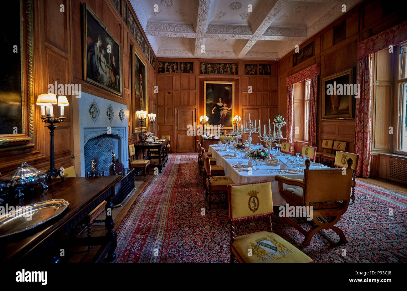 Dunrobin castle interior hi-res stock photography and images - Alamy