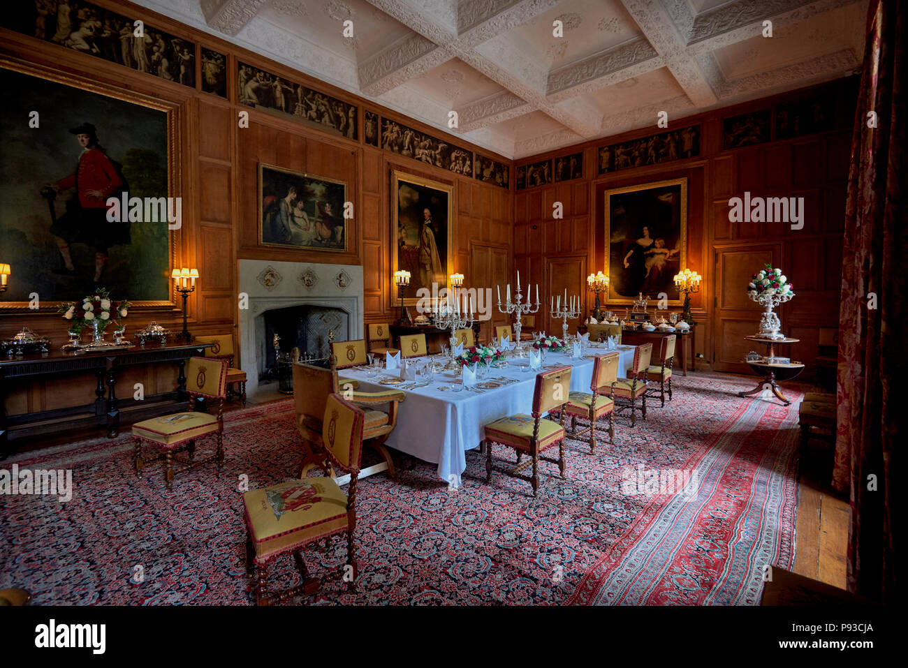 Dunrobin castle interior hi-res stock photography and images - Alamy