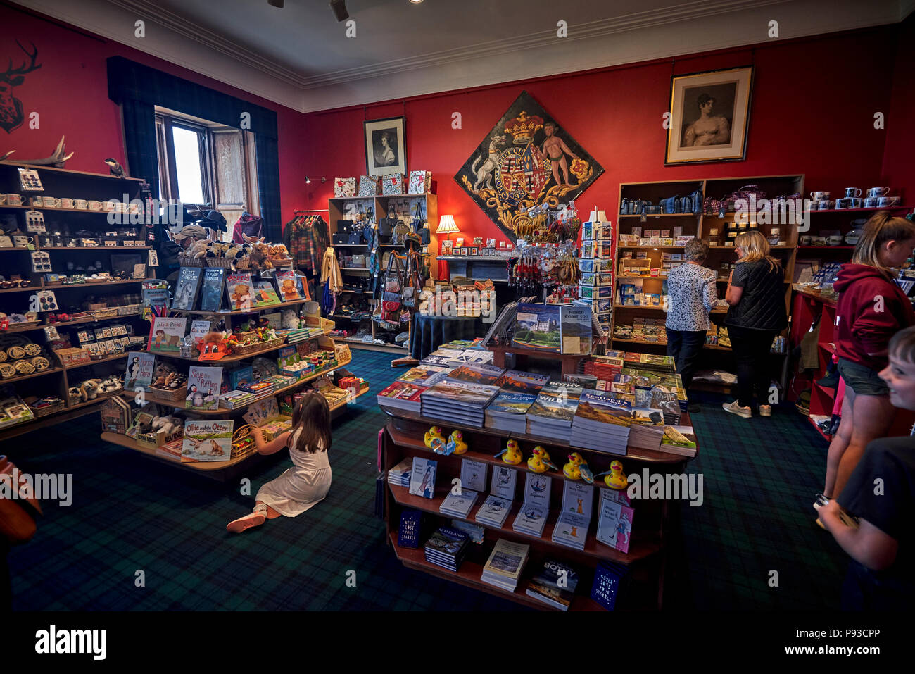Dunrobin castle interior hi-res stock photography and images - Alamy