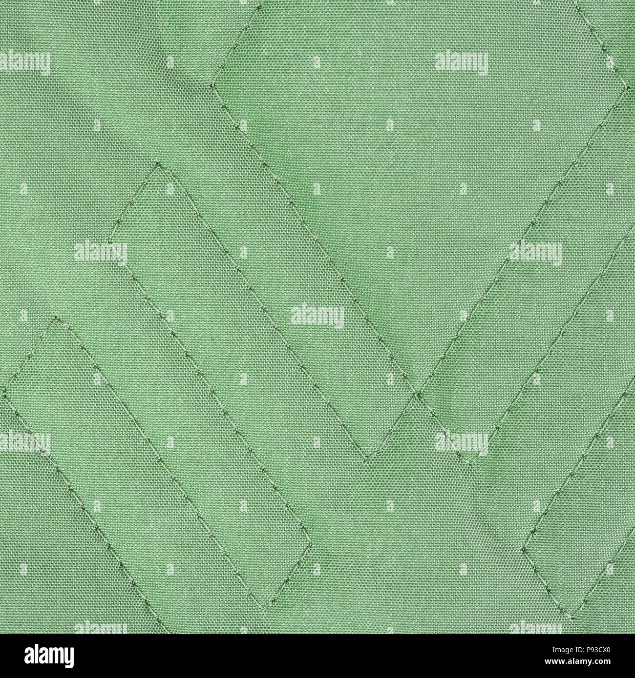 quilted fabric texture with geometric pattern Stock Photo - Alamy