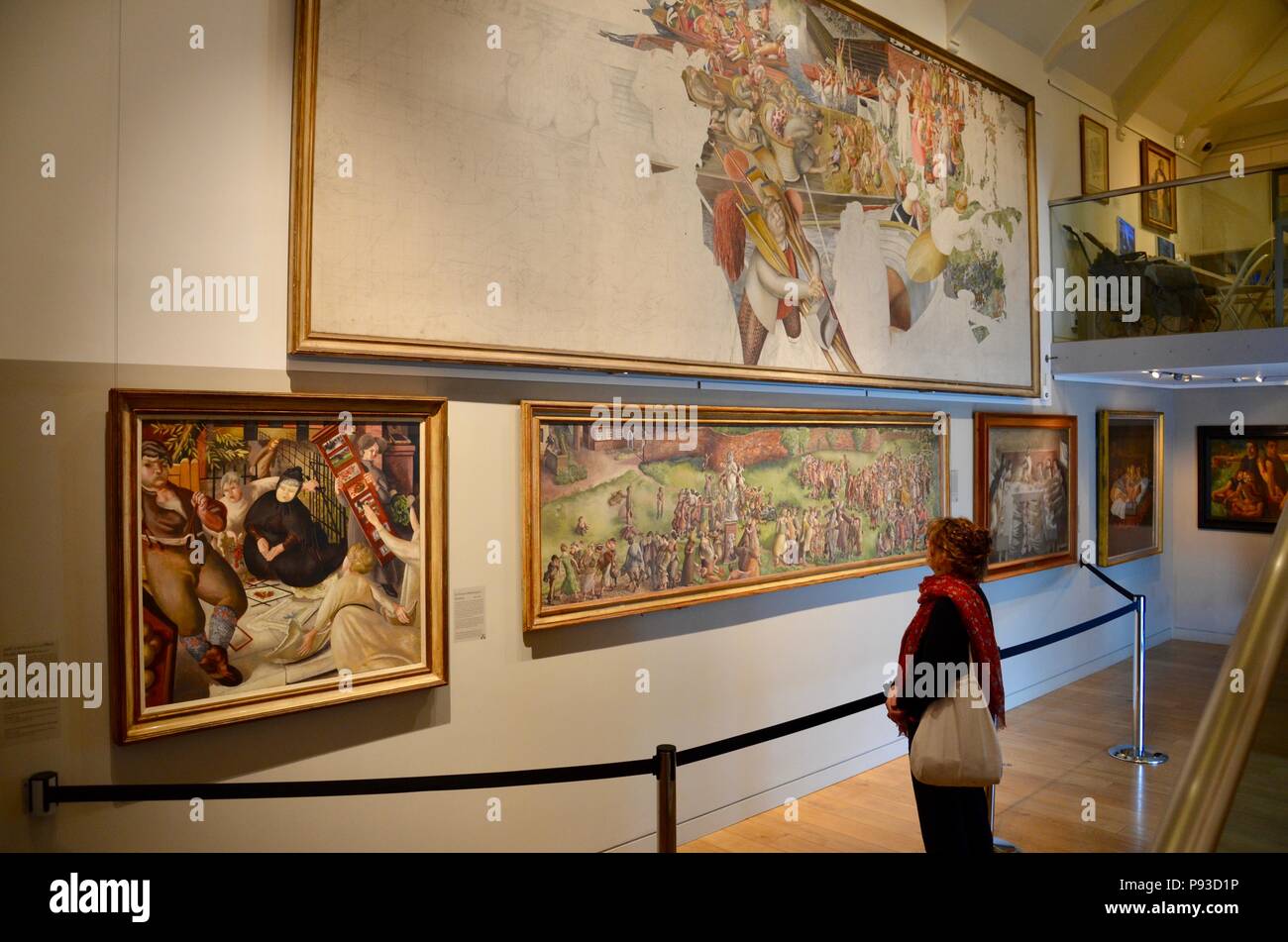 Stanley spencer chapel hi-res stock photography and images - Alamy