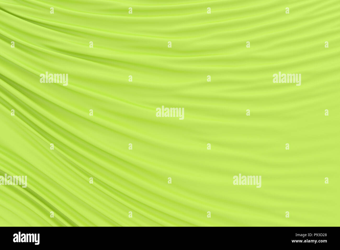 Yellow fabric folds. 3d render Stock Photo - Alamy