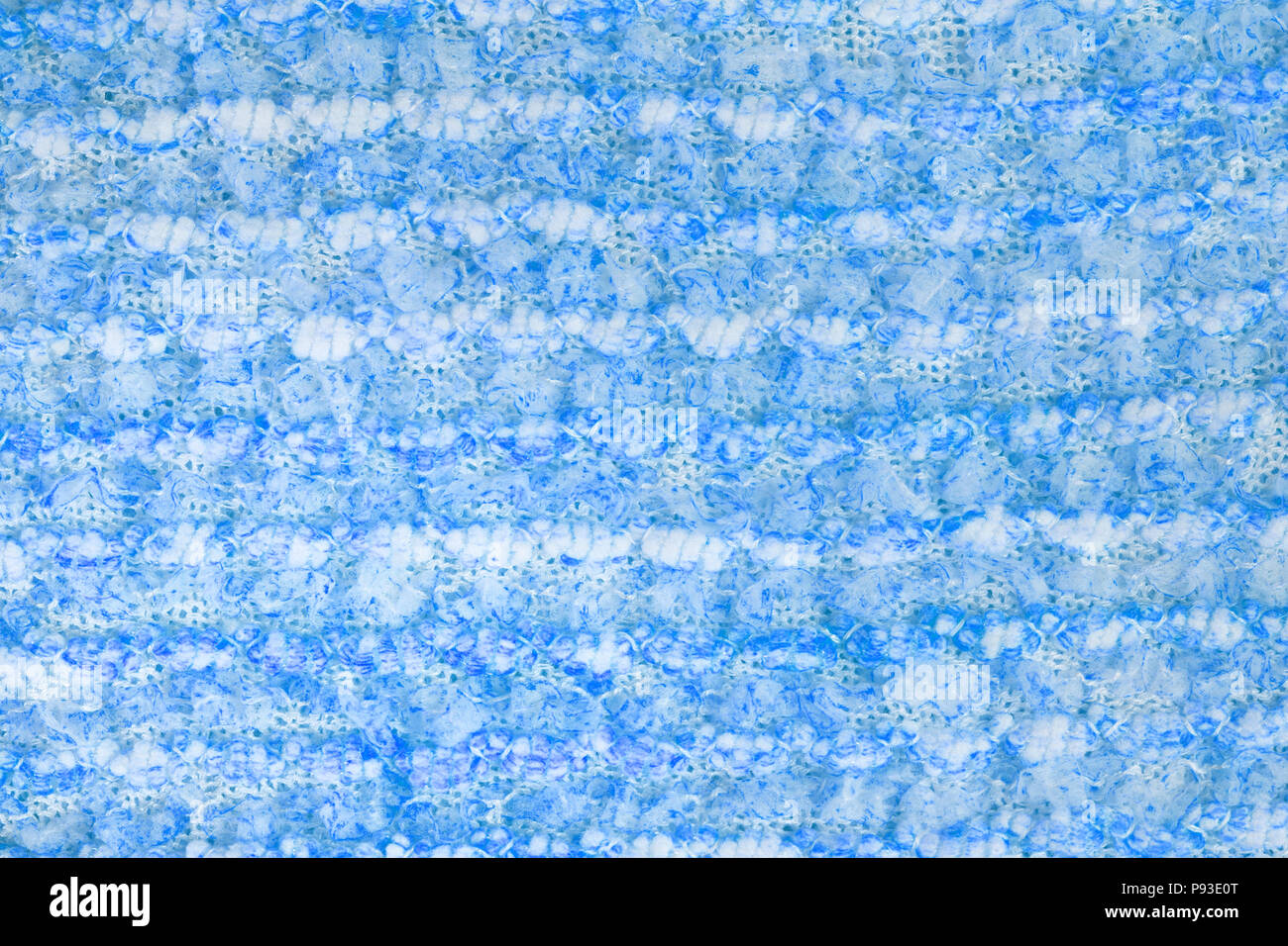 Cyan knitwear texture hi-res stock photography and images - Alamy