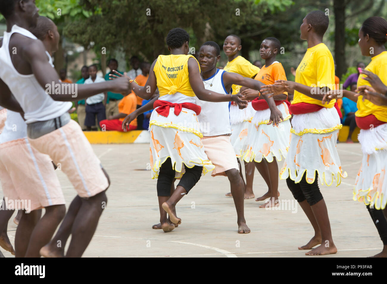 Bombo, Uganda - Students of the Don Bosco Vocational Training Center ...