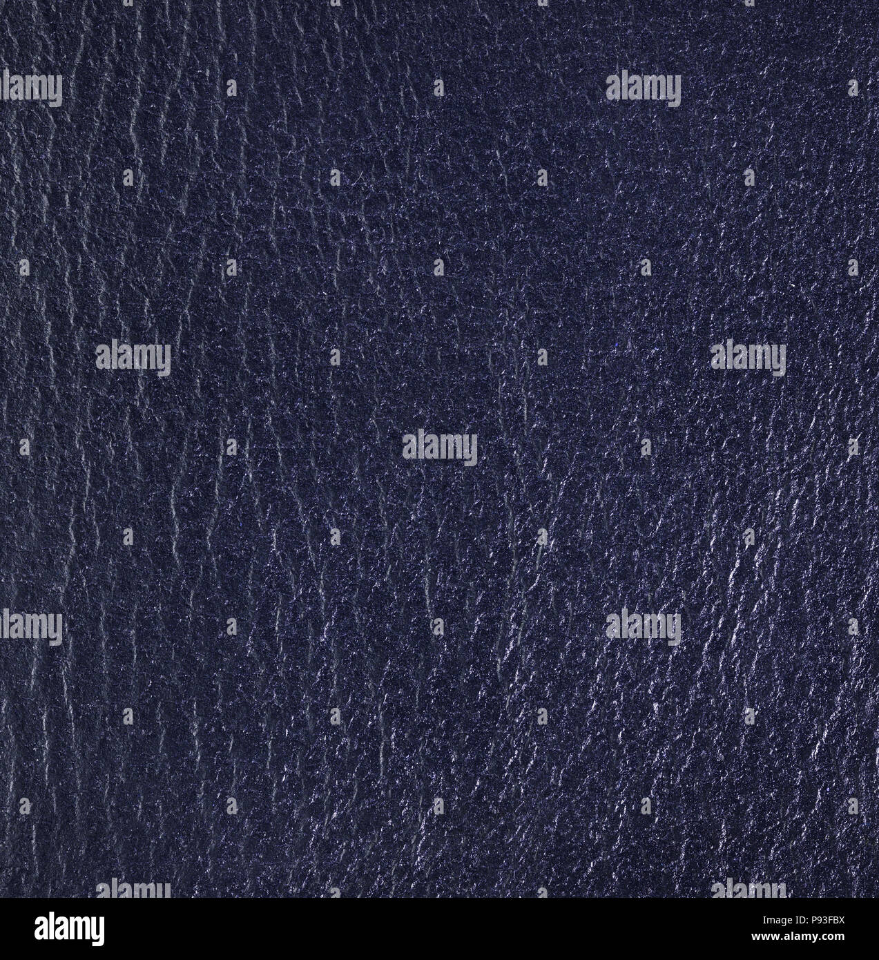 Blue leather texture. Square, close up Stock Photo - Alamy