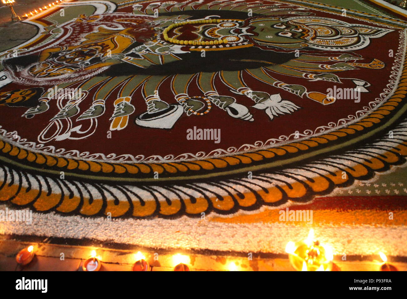 mudiyettu is the ritualistic art form of kerala,it is the mythological ...