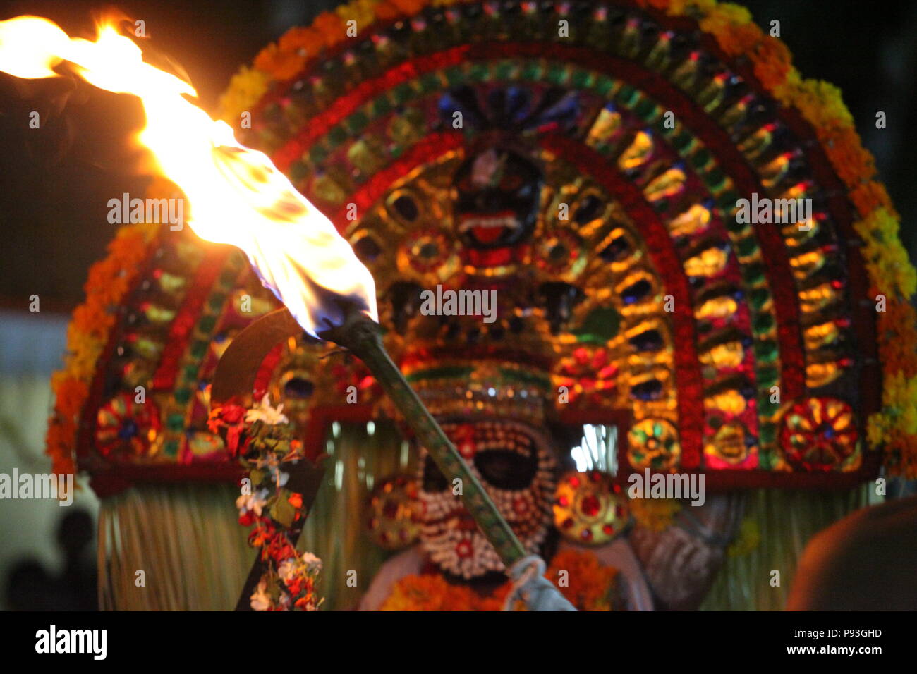 mudiyettu is the ritualistic art form of kerala,it is the mythological ...